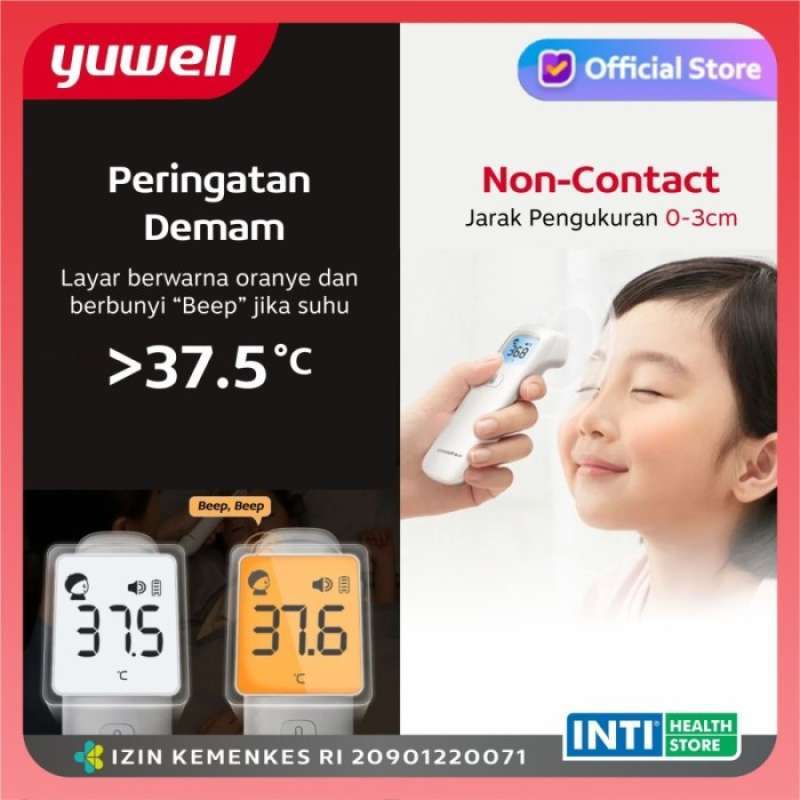Promo Yuwell | Thermometer Infrared Yhw-5 | Termometer Digital Non Kontak Diskon 33% Di Seller ...