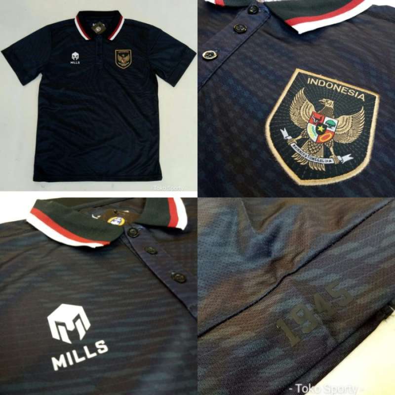 Promo Kaos Jersey Timnas Indonesia Hitam Baju Sport Sepakbola Aff 3rd ...