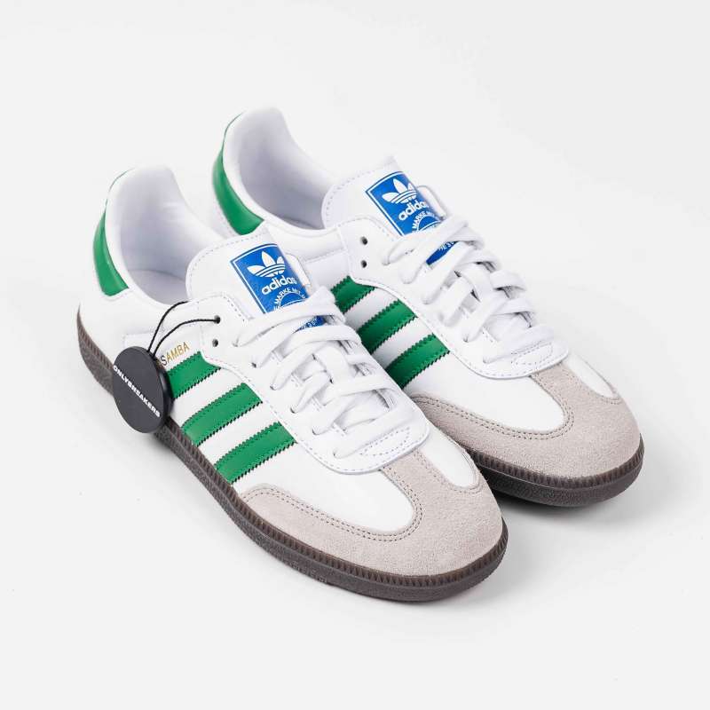 Jual Adidas Samba Og White Green (100% Authentic) - 46 Di Seller ...