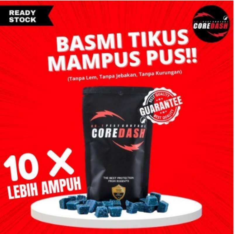 Promo Coredash Racun Tikus Isi 2 Pack/racun Tikus Mati Kering Diskon 33% Di Seller Dillajaya ...