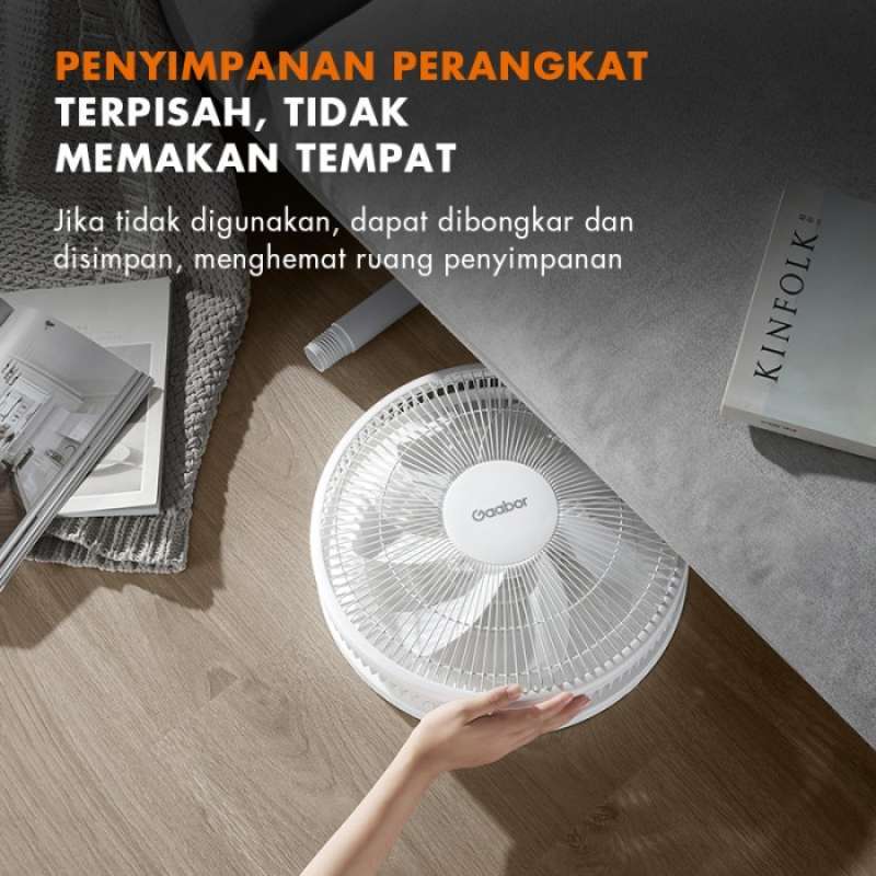 Promo Gaabor Standing Fan Kipas Angin Berdiri 2in1 - Putih / Gfd-n360a ...
