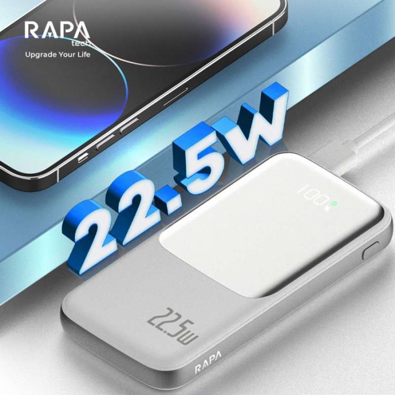 Promo Rapatech Origin I Powerbank 10000mah 22.5w Qc 20w Pd Led Display ...