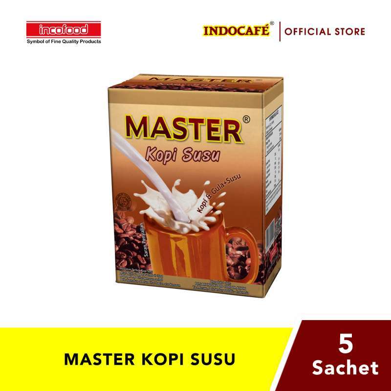 Jual Master Kopi Susu (5 sachet) di Seller Indocafe Official Store ...