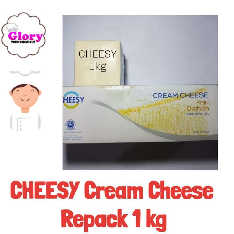 Jual Cream Cheese Cheesy 1 Kg Termurah - Harga Grosir Terupdate Hari ...