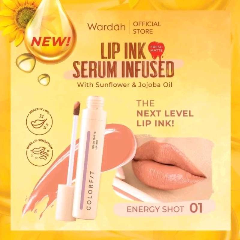 Jual Wardah Colorfit Fresh Lip Ink Serum - 04 Speed Di Seller Agen ...
