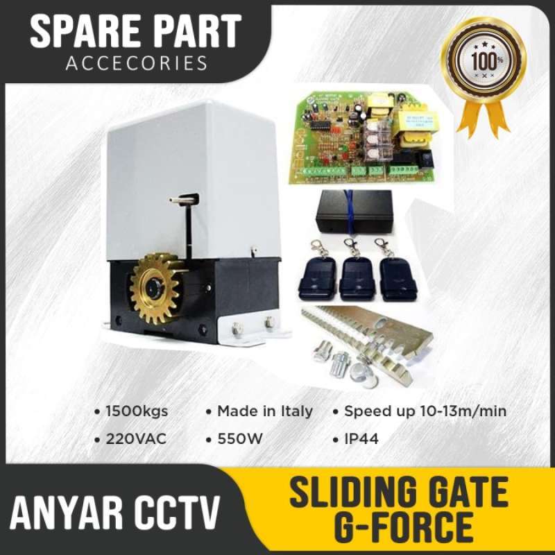 Promo PREMIUM QUALITY AUTOMATIC SLIDING GATE G-FORCE 1500kgs | Autogate ...
