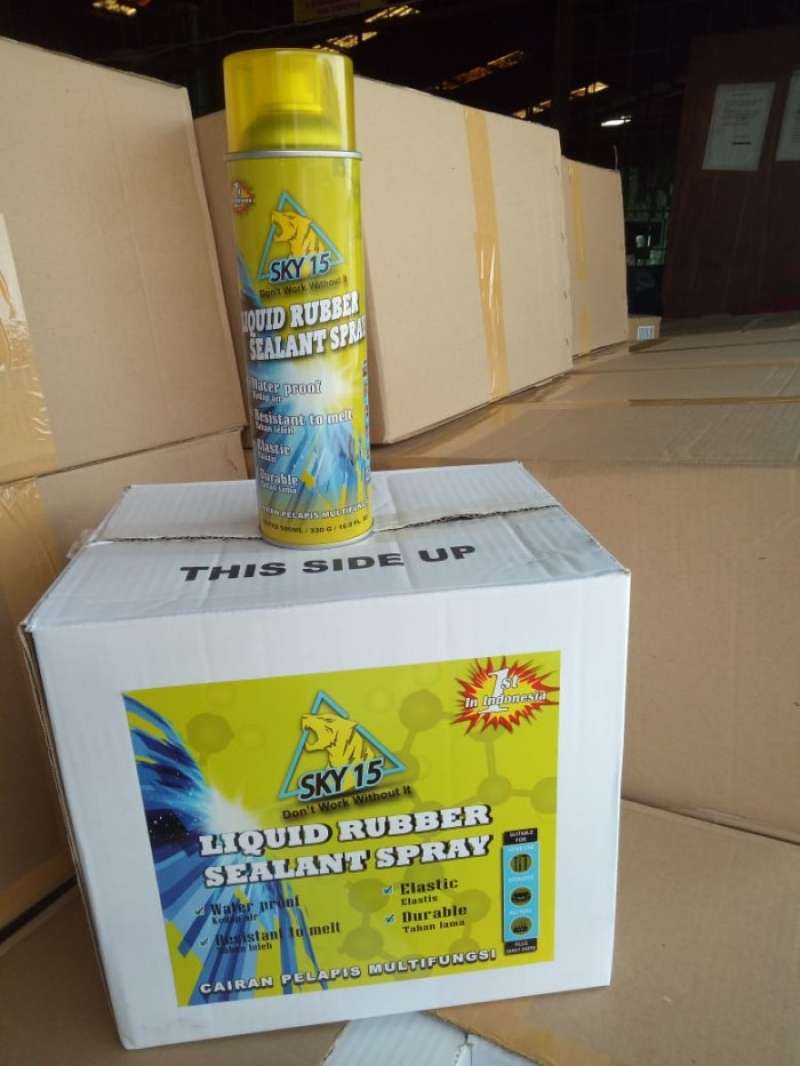 Promo Rubber Sealant Spray 500ML Lem Penambal Atap Anti Bocor Diskon 23 ...
