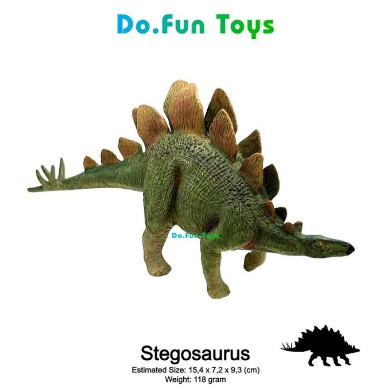 Promo STEGOSAURUS DINOSAURS FIGURE / MINIATUR DINOSAURUS STEGOSAURUS ...
