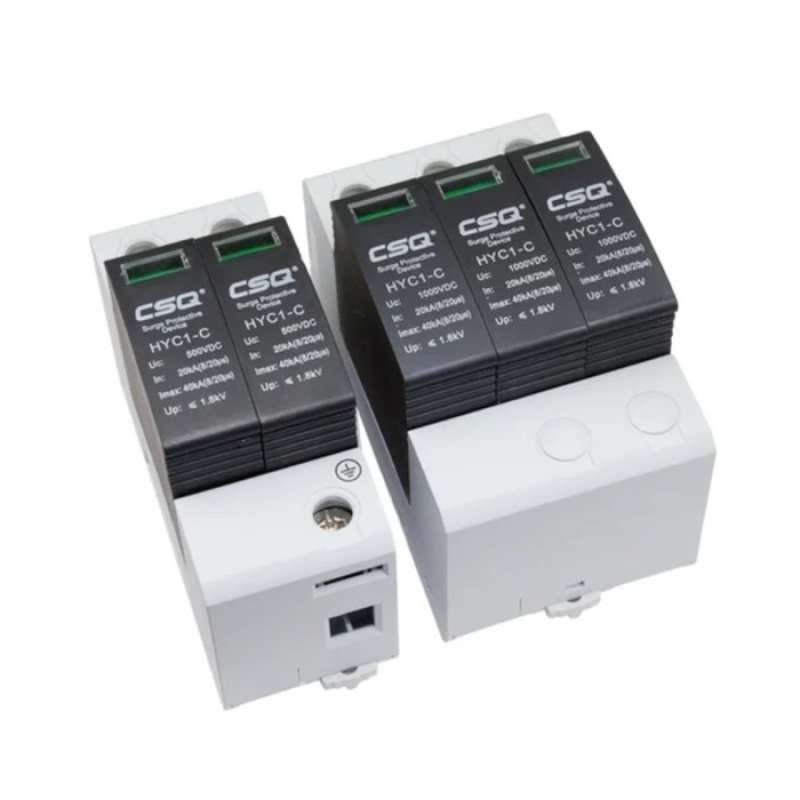 Promo Spd Dc 500v 2p Surge Protection Device Arrester Pv Solar Panel ...