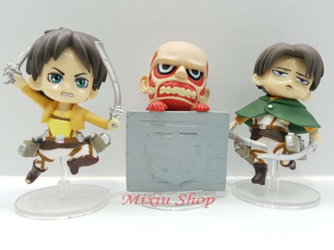 Promo Attack on Titan Alan Yeager Capt. Levier Mikasa Ackerman Krista ...