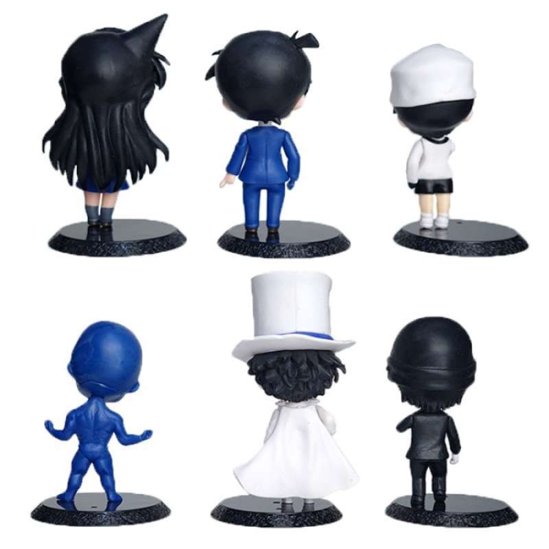Promo Detective Conan Set Figure / Pajangan Mainan Shinichi Kudo Kaito ...