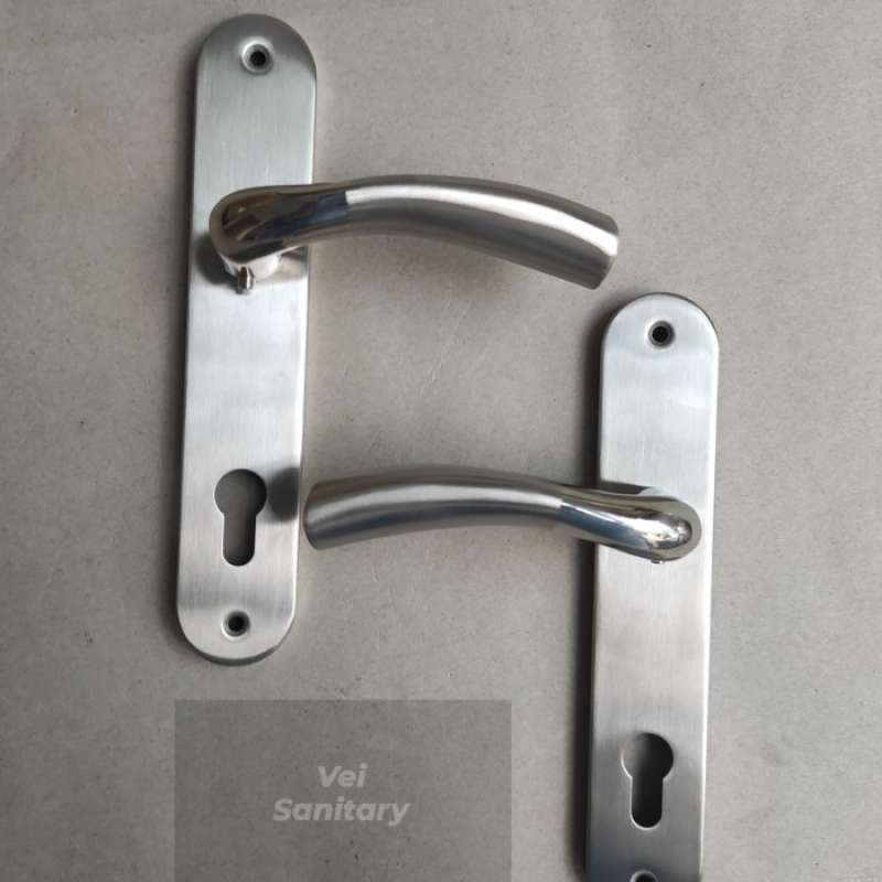 Promo Handle Pintu Besar Stainless / Gagang Kunci Pintu Stainless Epic ...