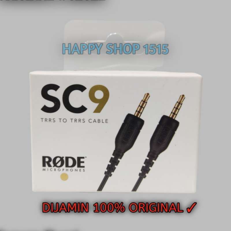 Promo RODE SC9 TRRS to TRRS CABLE ORIGINAL & RESMI Diskon 23% di Seller ...