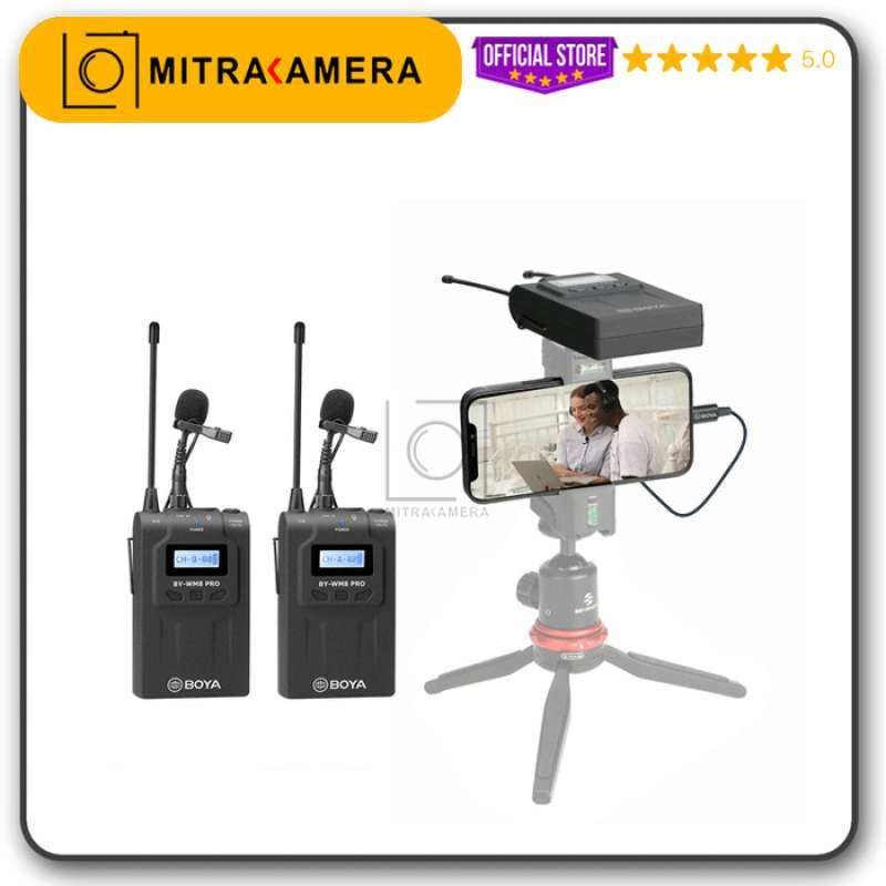 Promo Boya BY-WM8 PRO K2 Wireless Microphone Diskon 23% di Seller ...
