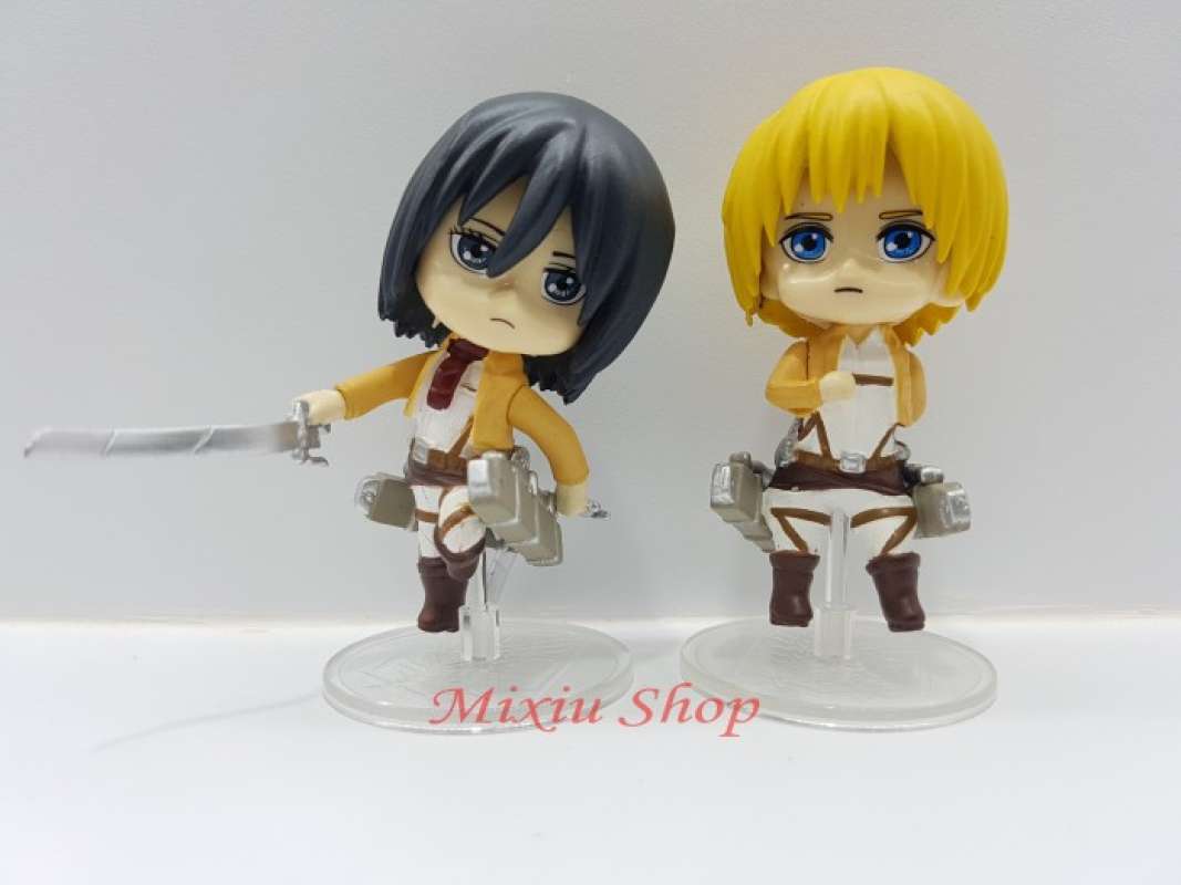 Promo Attack on Titan Alan Yeager Capt. Levier Mikasa Ackerman Krista ...