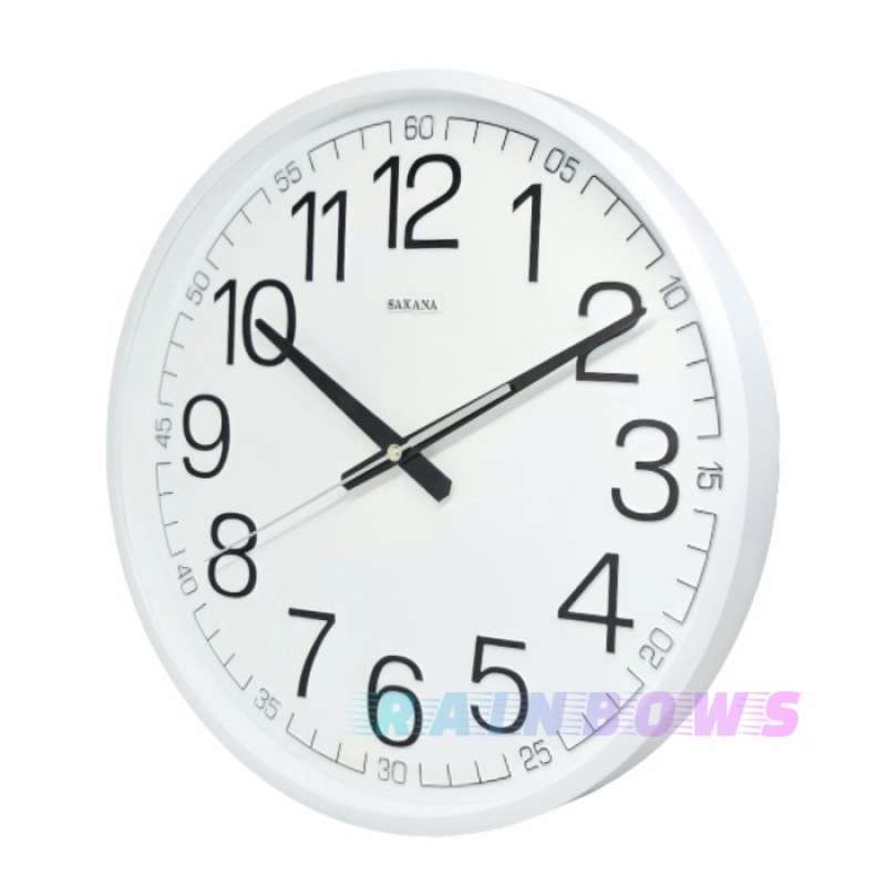 Promo Jam Dinding Sakana (468/068) - Modern Time Clock (Quartz) Diskon ...