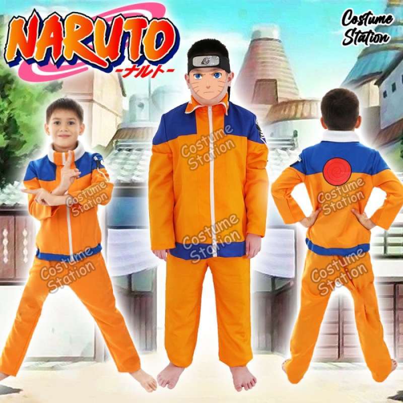 Promo Kostum Naruto Blue / Costume Ninja Konoha Anime Anak - - M Diskon ...