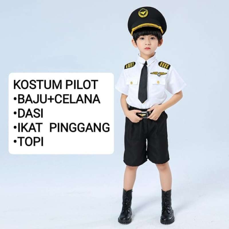 Promo BAJUKIDDIE KOSTUM PROFESI COSPLAY BAJU PILOT FIREMAN JAS DOKTER ...