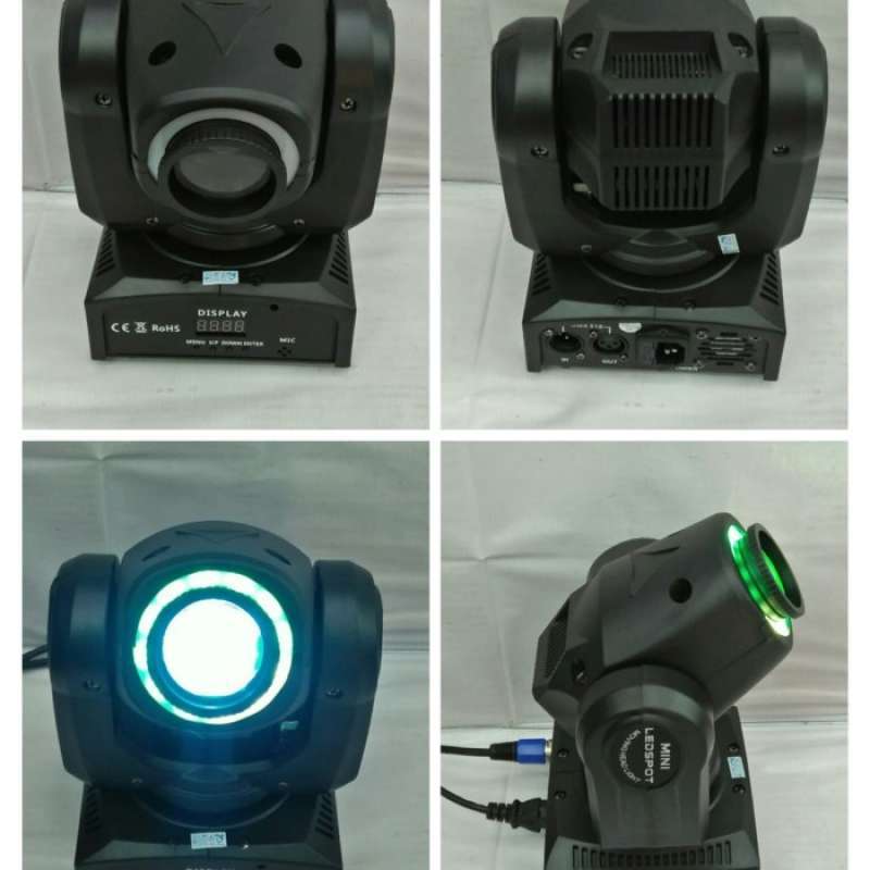 Promo Paket Lighting 2 Unit Moving Head Beam Mini Gobo Redsun Dan Mixer ...