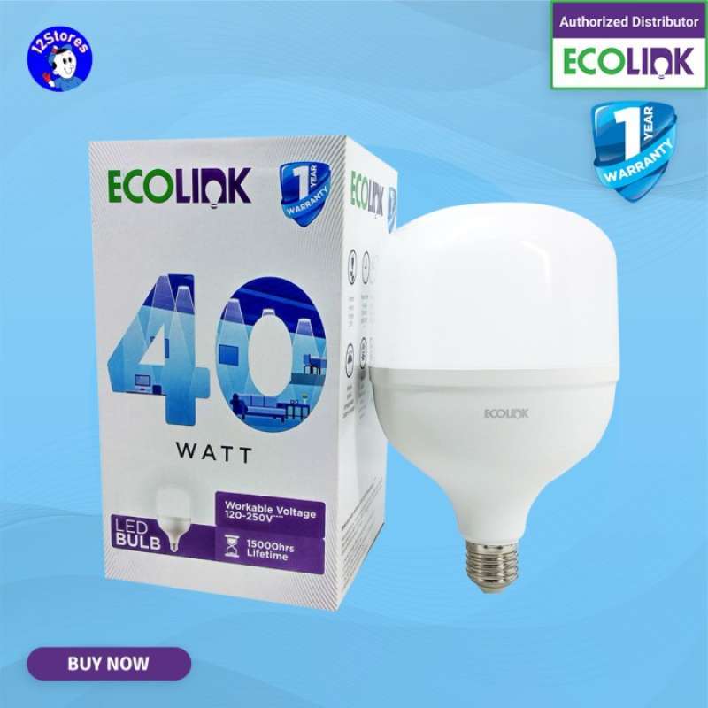 Promo Ecolink LED Capsule HB MV ND 40W GEN3 E27 6500K CDL-Cahaya Putih ...