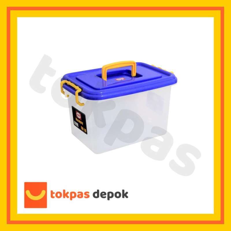 Jual Container Handy Box 133-2 Cb 15 Plastik Dengan Handle Pegangan ...