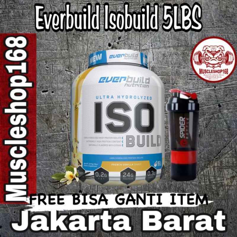 Jual Everbuild Nutrition Ultra Hydrolyzed Iso Build 5 Lbs Isolate Di ...