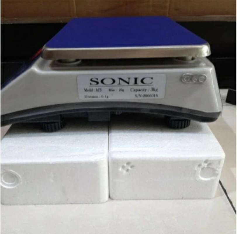 Jual Timbangan Meja Digital Sonic ACS-RS Timbangan Walet Sonic ACS-RS - 3 K - 3 Kg X 0,1 Gr di ...