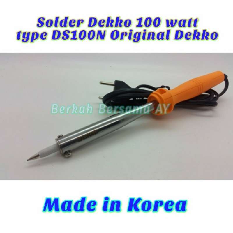 Promo Solder Dekko 100 Watt Original Dekko Type Ds 100n - Made In Korea ...