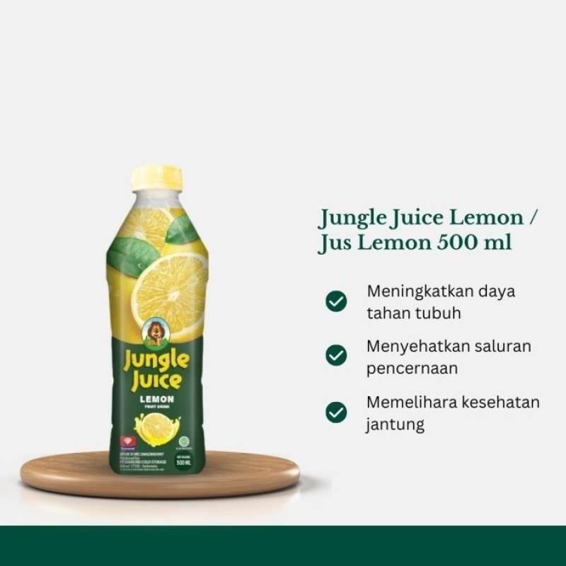 Promo Diamond Jungle Juice Lemon | Jus Botol Pet - 500 Ml (kemasan 1 ...