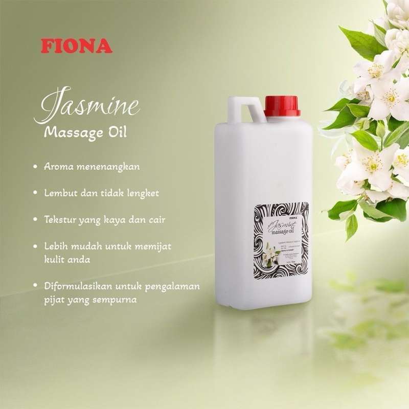 Jual FIONA MInyak Spa Massage Oil Fiona 1 Liter / Minyak Pijat 1liter ...