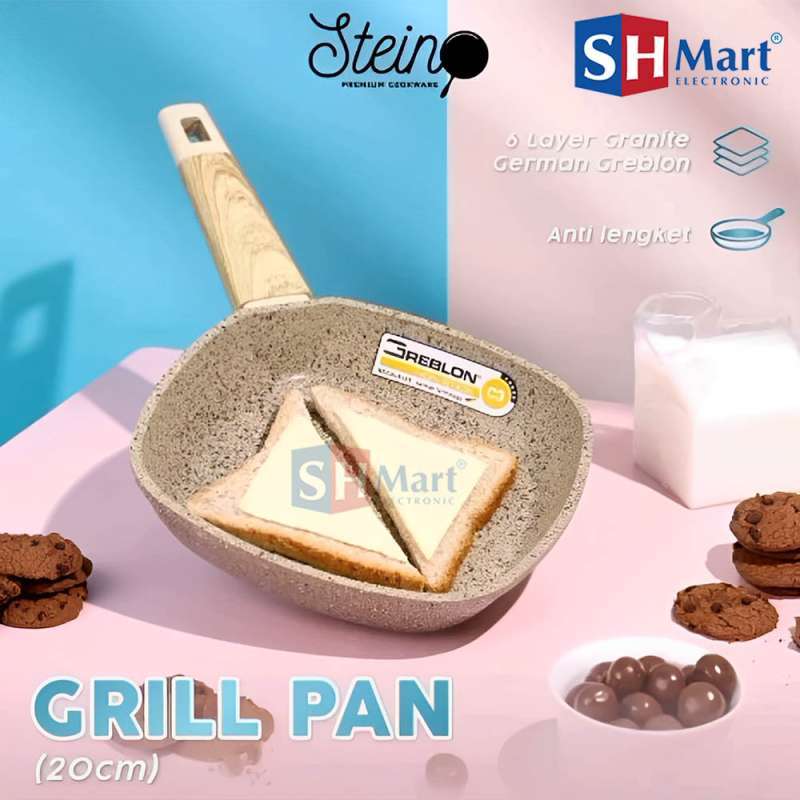 Jual PAKET SATUAN ONYX GRANITE SERIES WOK GERMAN GREBLON STEINCOOKWARE ...