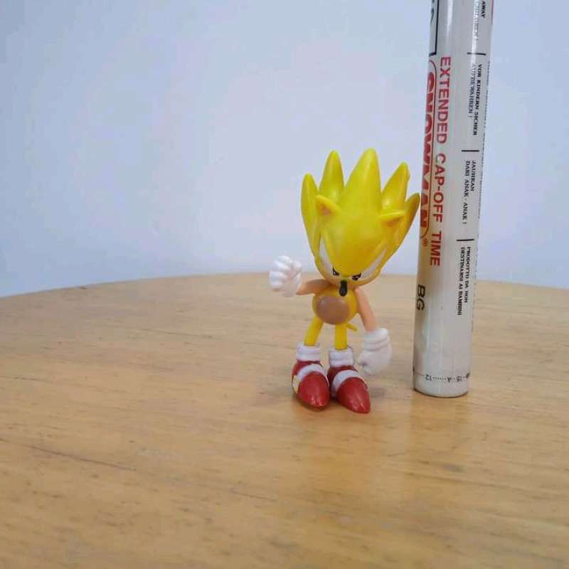 Jual mainan action figure mini gold sonic sonic the hedgehog series ...