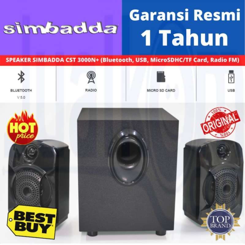 Promo Speaker Simbadda Cst 3000n+ Diskon 23% Di Seller Azurestore ...