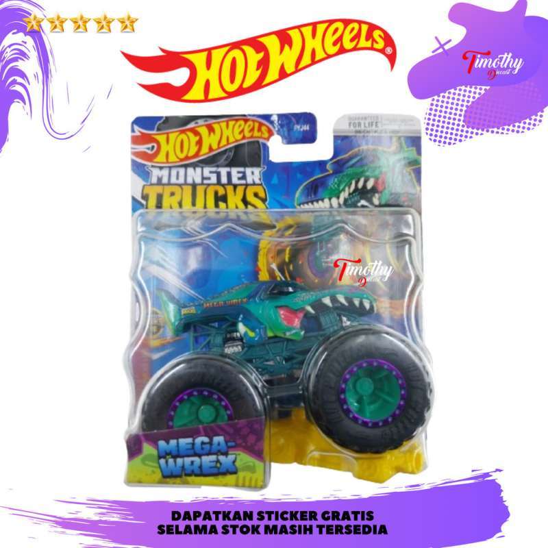 Jual Monster Trucks Mega Wrex Original Harga Termurah Februari 2024 ...