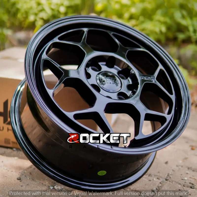 Promo Velg Racing HSR Wheel Ring 15 HSR GRY R15X6,5 Pcd 4X100/114,3 ...