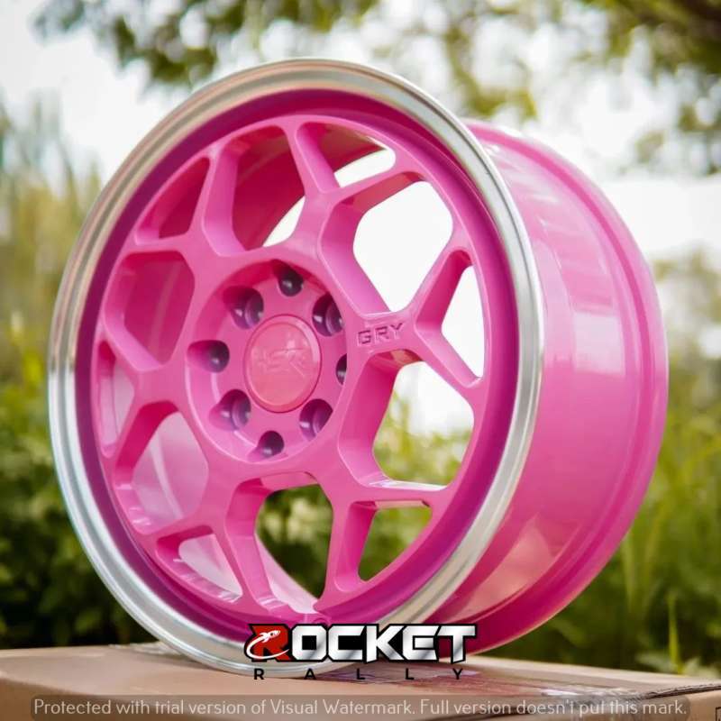 Promo Velg Racing HSR Wheel Ring 15 HSR GRY R15X6,5 Pcd 4X100/114,3 ...