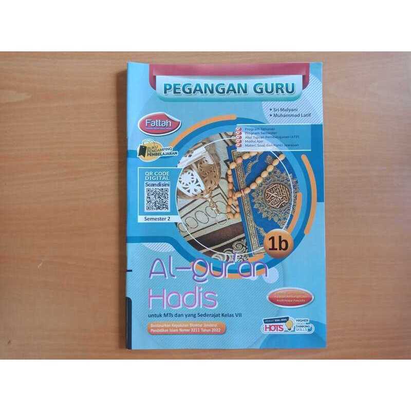 Jual Buku Pegangan Guru (PG) MI MTS MA QURAN HADIST Kelas 1 2 3 4 5 6 7 8 9 10 11 12 KMA 3211 ...