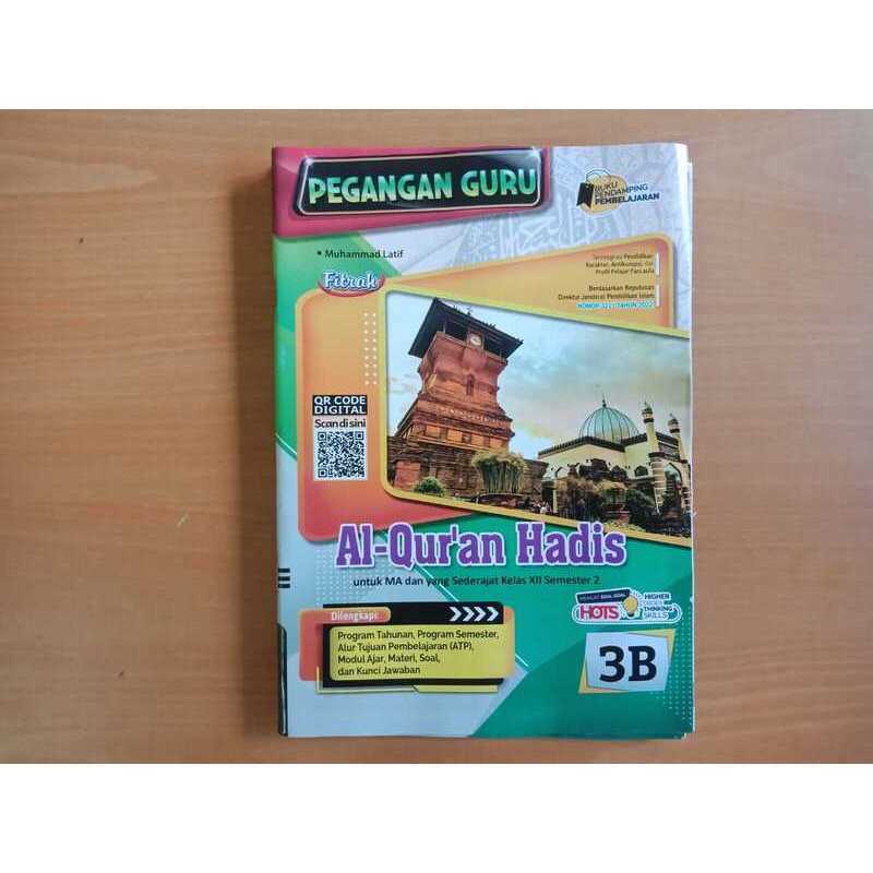 Jual Buku Pegangan Guru (PG) MI MTS MA QURAN HADIST Kelas 1 2 3 4 5 6 7 8 9 10 11 12 KMA 3211 ...