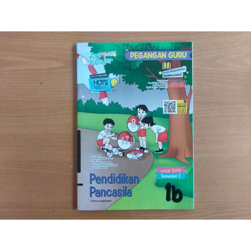 Jual Buku Pegangan Guru (PG) SD MI Kelas 1 Sekar Merdeka Semester Genap 2023 - 2024 - PKN di ...