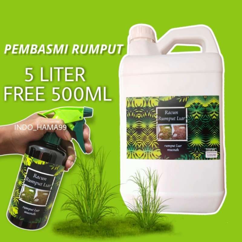 Promo RACUN RUMPUT LIAR DAN ILALANG SIAP PAKAI 5LITER Diskon 33% di ...