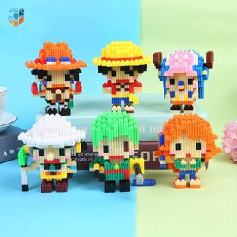 Jual Smy Nano Blocks 1set Karakter Animasi Mini 3d Model, Mainan Blok ...