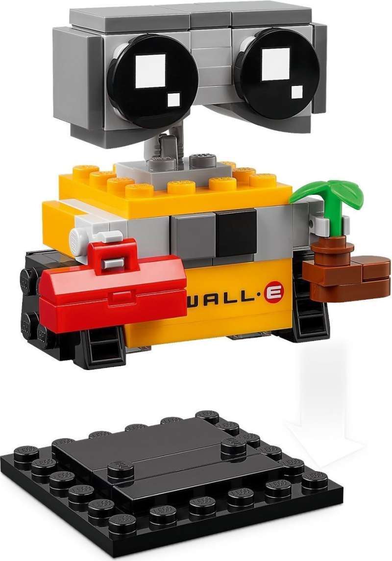 Jual LEGO BrickHeadz - 40619 EVE and WALL-E Set Disney Movie Building ...