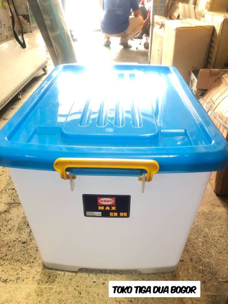 Promo Container Box Roda Shinpo 95 BOGOR ONLY GOJEK/GRAB Diskon 33% di ...