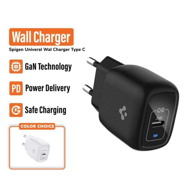 Promo Charger Adaptor Spigen Powerarc Station Pro Type C Gan Fast ...