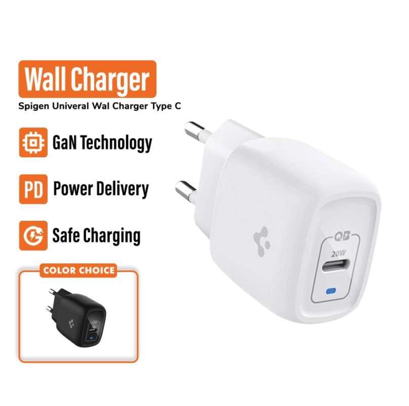 Promo Charger Adaptor Spigen Powerarc Station Pro Type C Gan Fast ...