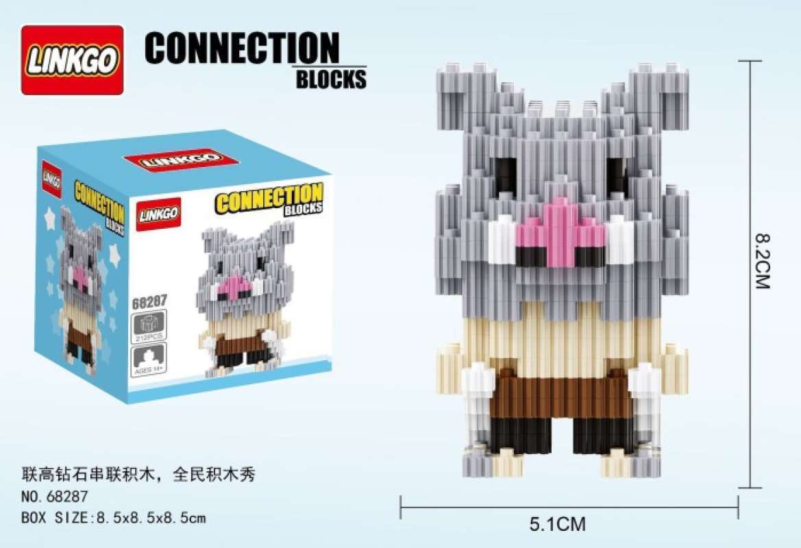 Promo Micro Nano Bricks Holy Slayer Go Hadiah Mainan Balok Anak Anak ...