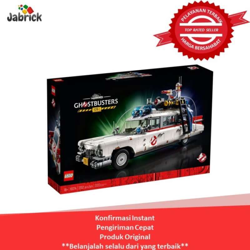 Promo Lego 10274 Creator Expert Ghostbusters Ecto-1 Diskon 50% Di ...