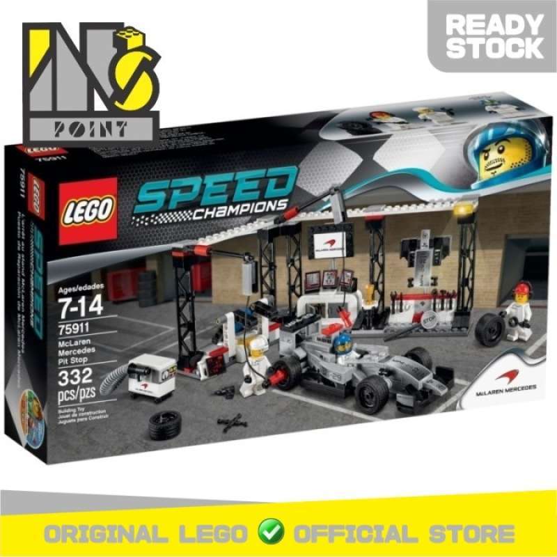Promo Lego 75911 - Speed Champions - Mclaren Mercedes Pit Stop Diskon ...