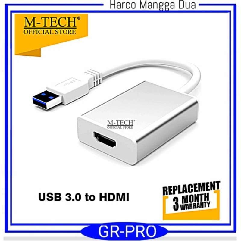Promo Usb 3.0 To Hdmi Converter M Tech Diskon 23% Di Seller Praptuma ...
