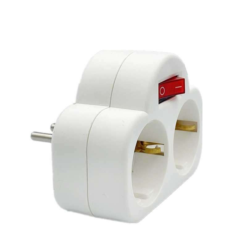 Jual Blc Steker Listrik 2 Lubang Socket Converter Eu 16a 250v With ...